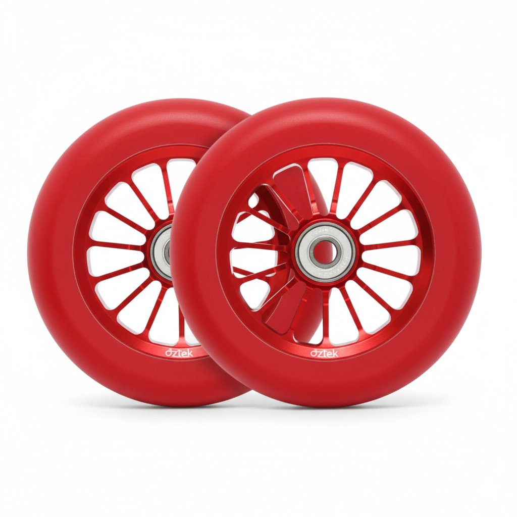 Aztek Architect 2 Scooter Wheels Cardinal Red 110mm – Ripped Knees