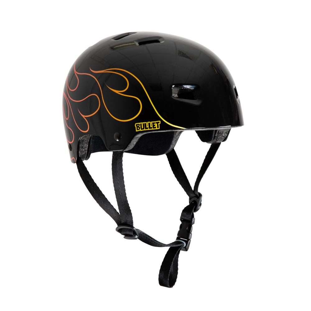 Bullet X Santa Cruz Flame Helmet Youth 49-54cm – Ripped Knees