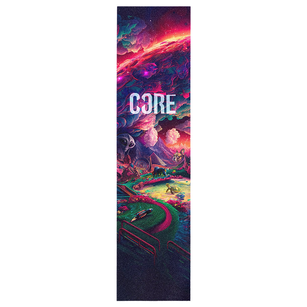 Core Trippy Scooter Griptape – Ripped Knees