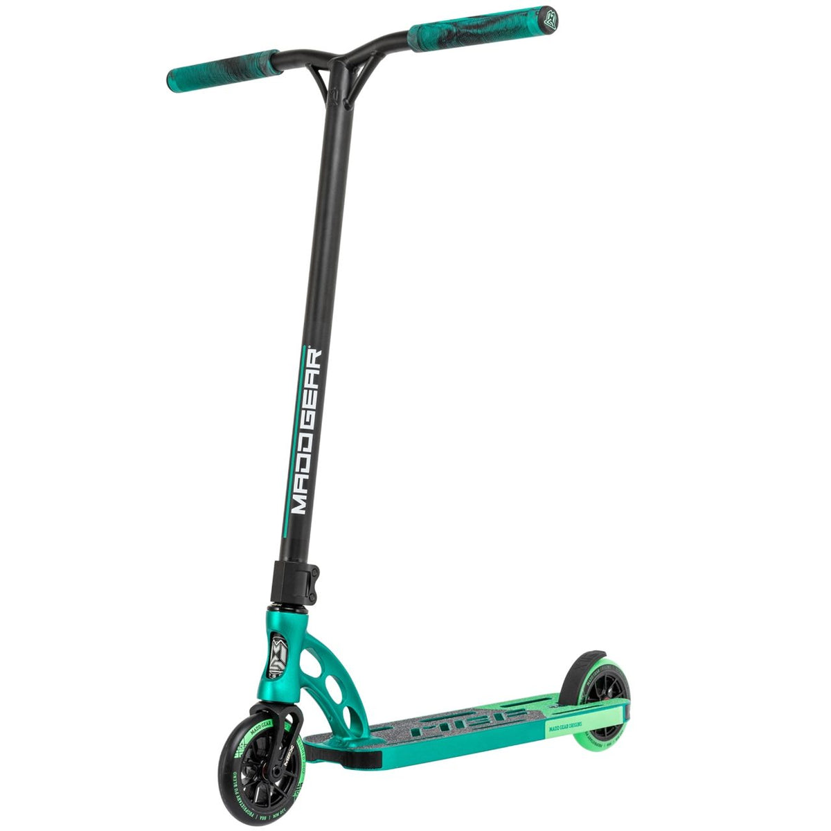 MGP VX Origin Team Edition Stunt Scooter 4.8" Petrol/Cyan – Ripped Knees