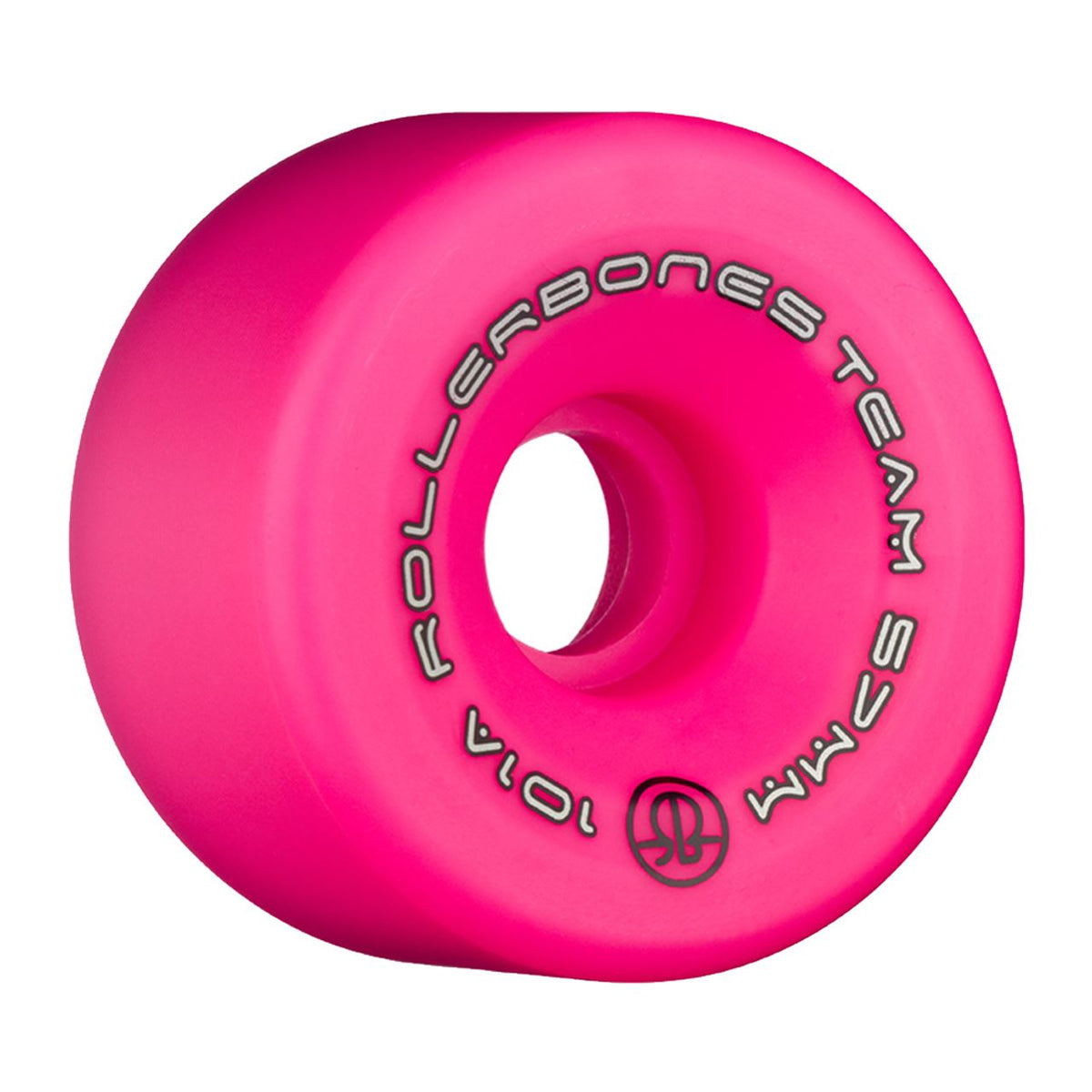 Rollerbones Team Logo Wheels Pink 57mm 101a - 8 Pack – Ripped Knees