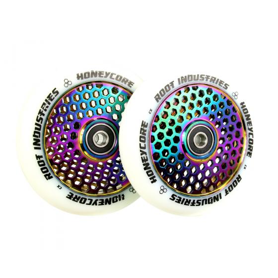 Root Industries Honey Core Scooter Wheels White/Neo 110mm – Ripped Knees