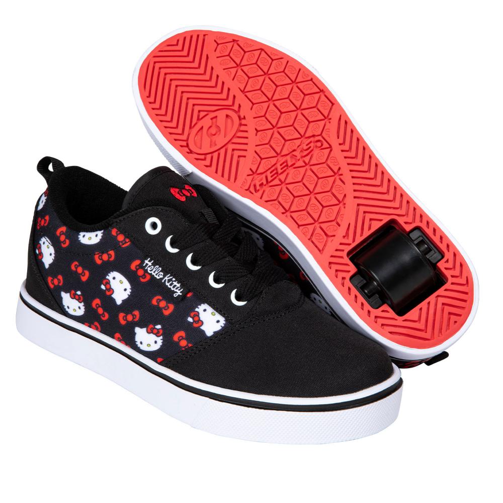Heelys X Hello Kitty Pro 20 Black/White/Red – Ripped Knees