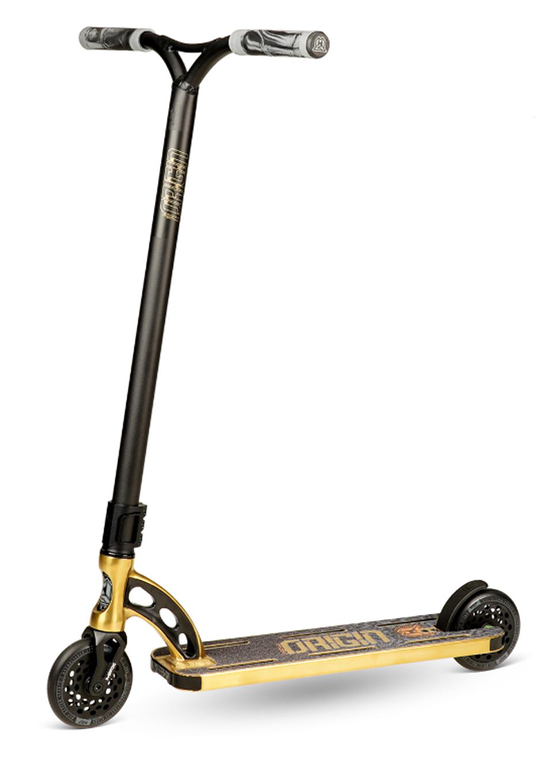 MGP VX Origin II Extreme Stunt Scooter Gold – Ripped Knees
