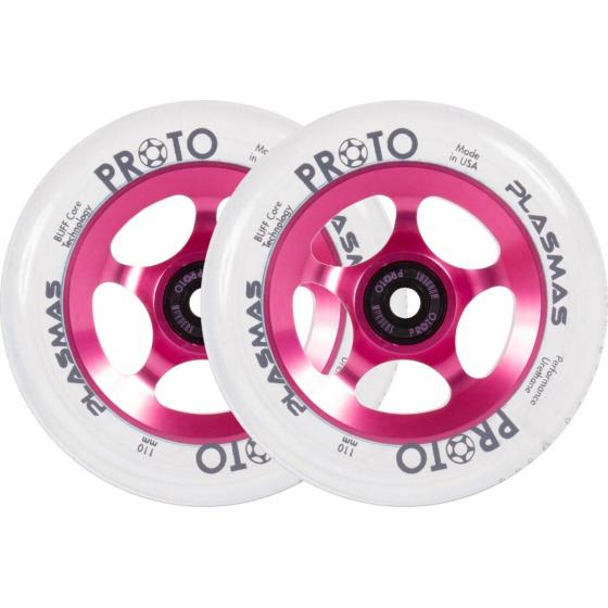 Proto Plasma Scooter Wheels Hot Pink 2 Pack – Ripped Knees