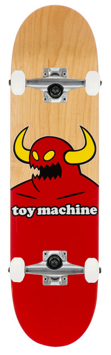 Toy Machine Complete Monster Complete Skateboard 8.0 – Ripped Knees