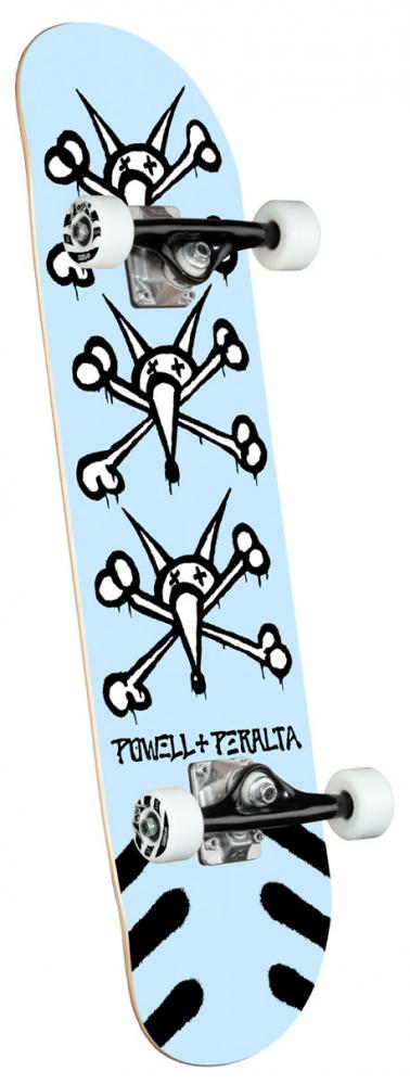 Powell Peralta Vato Rats Shape Complete Skateboard Light Blue 8.0 ...