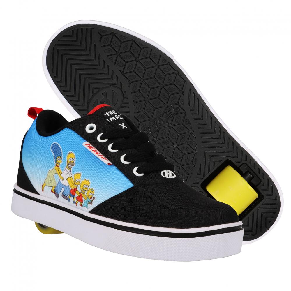 Heelys X Simpsons Pro 20 Prints Black/Cyan/Multi – Ripped Knees